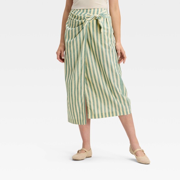 Universal Thread | Skirts | Universal Thread Midi Wrap Skirt ...